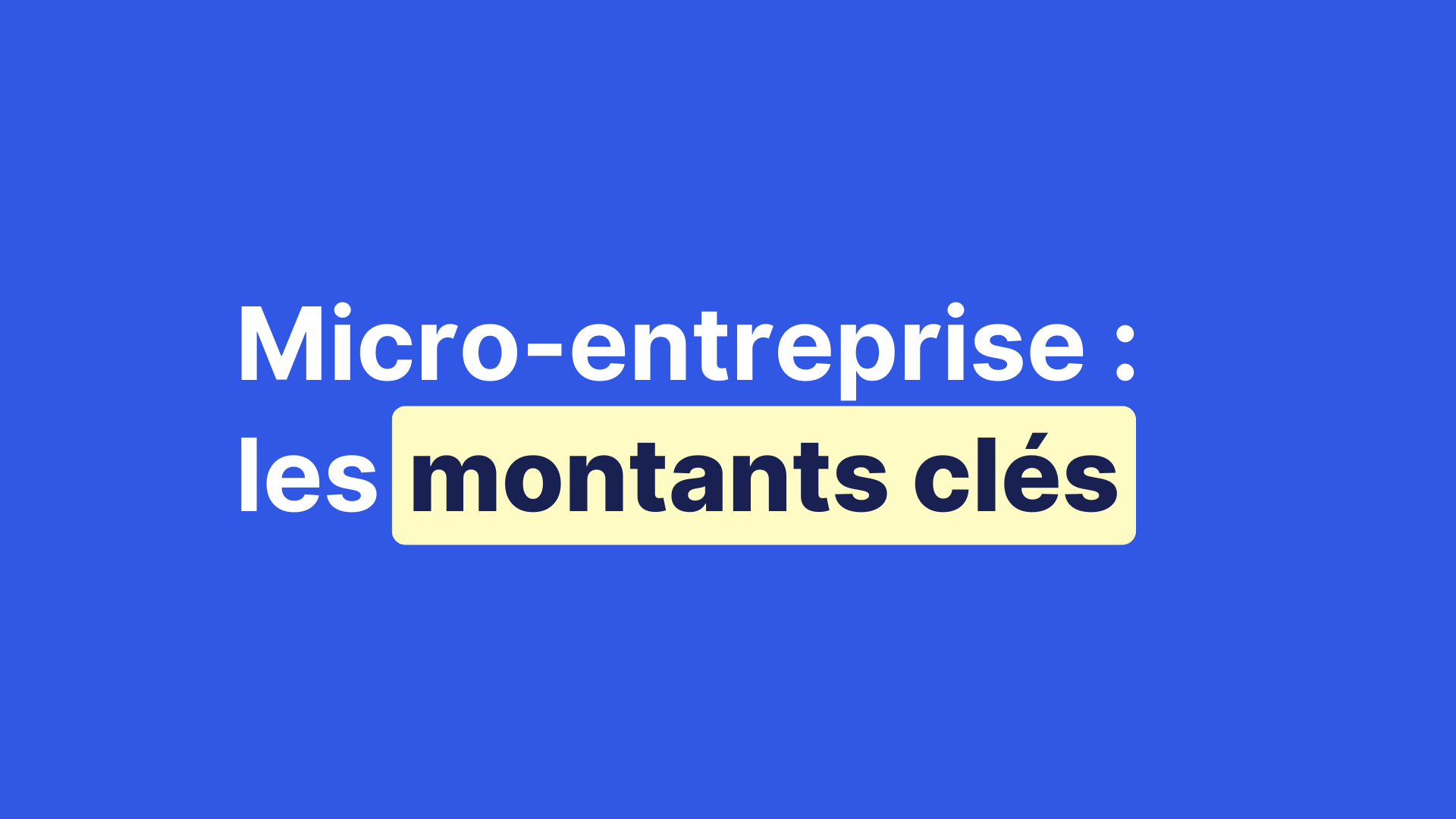 Micro-entreprise 2025 : Tous les montants et seuils à connaître